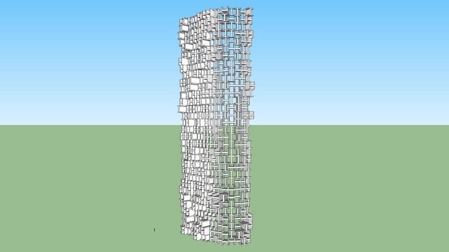 generative random facade | 3D Warehouse