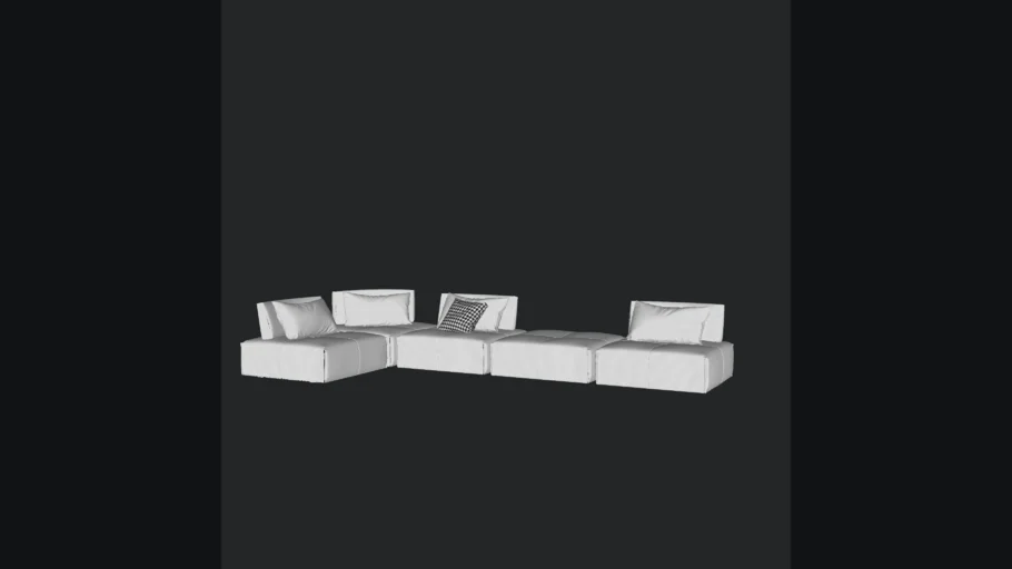 Sofá Módulo Renzo | 3D Warehouse