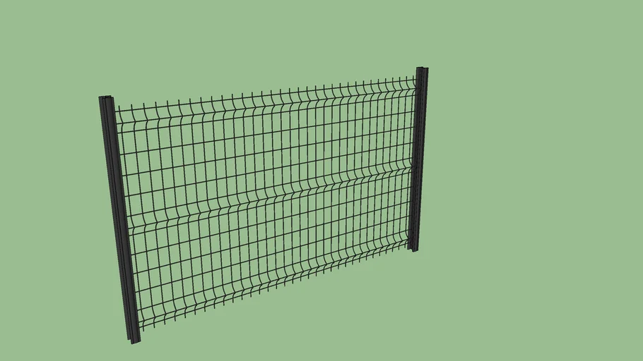 black wire mesh | 3D Warehouse