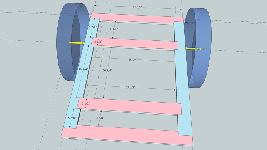 Chassis - Wheels - Axle details | 3D Warehouse