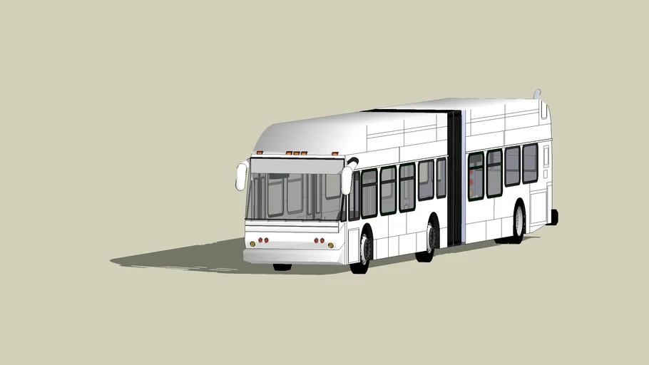 60 ft' Articulating Bus | 3D Warehouse
