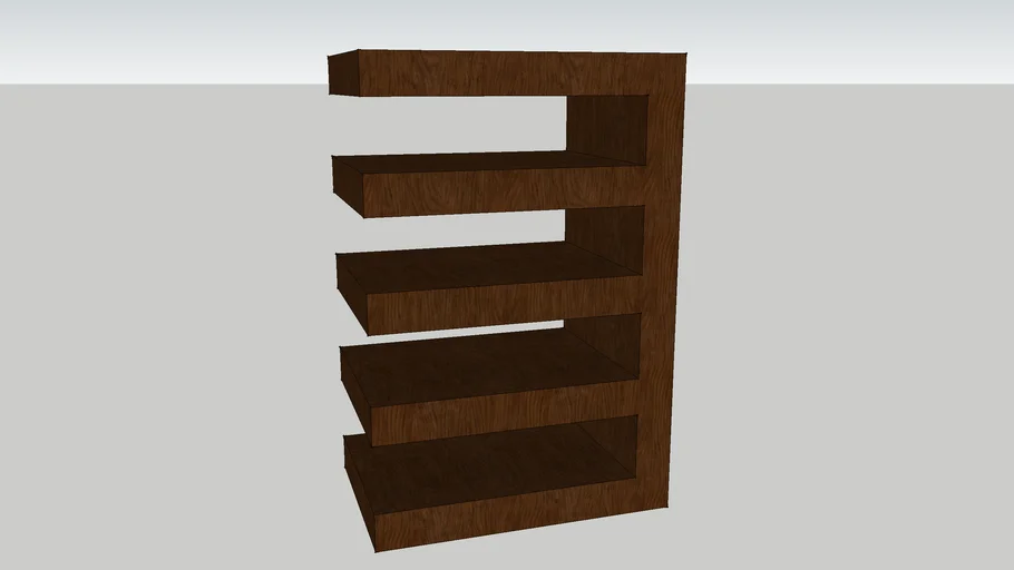 book rack | 3D Warehouse