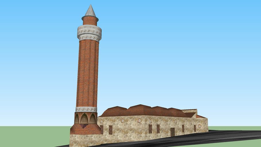 ANTALYA FLUTED MINARET MOSQUE | 3D Warehouse