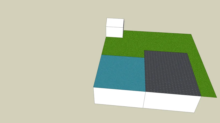 normal house 2 pools | 3D Warehouse