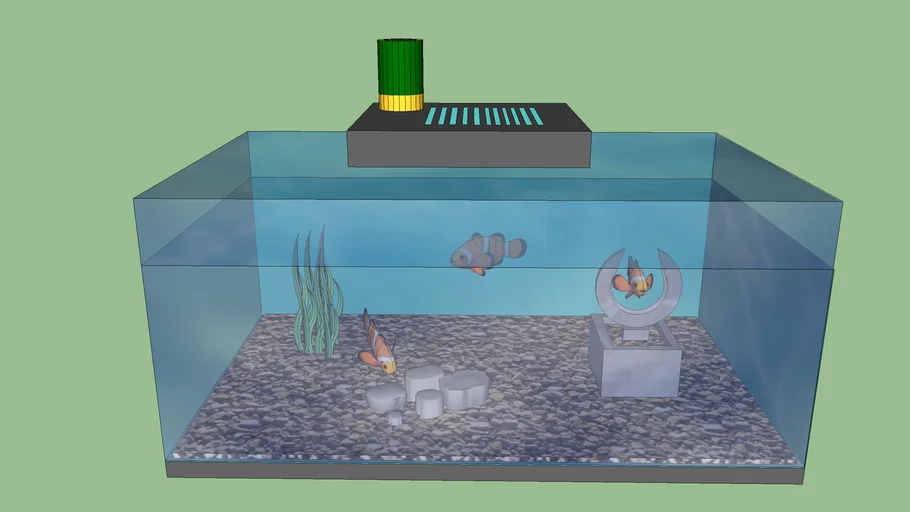 beautiful fish tank! | 3D Warehouse
