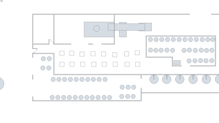 Planta baixa de uma empresa de cachaça | 3D Warehouse