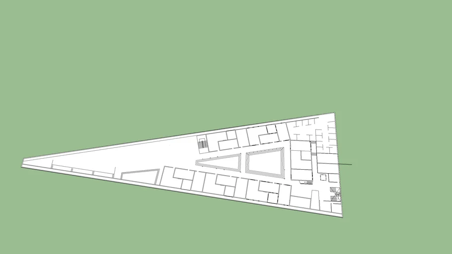 triangle apartments | 3D Warehouse