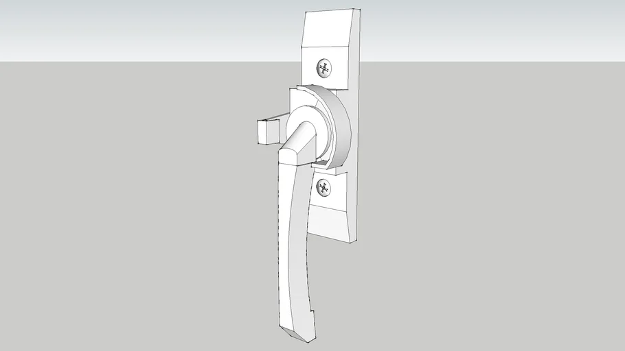 Window Latch | 3D Warehouse