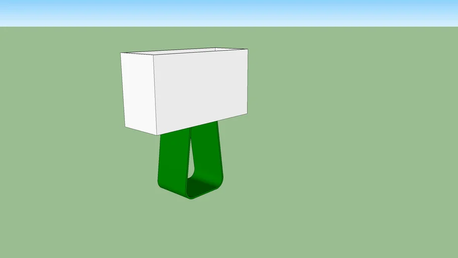 Tube Top Table Lamp | 3D Warehouse