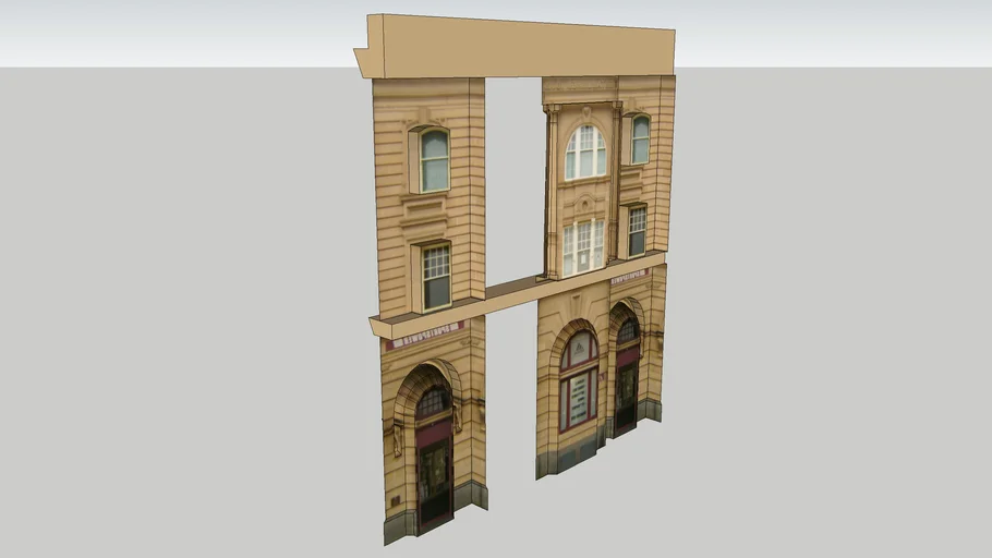 Facade assembly 01 | 3D Warehouse