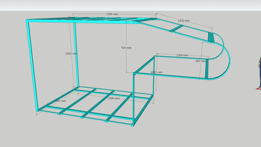 Box chassis | 3D Warehouse