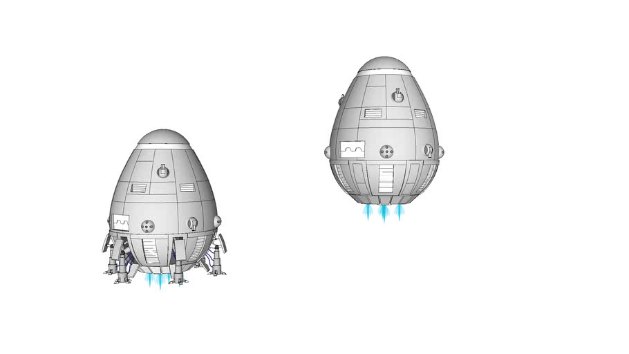 Overlord Dropship | 3D Warehouse