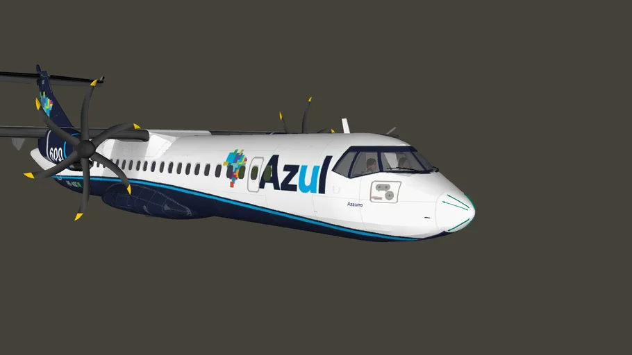 ATR 72 - 600 AZUL | 3D Warehouse
