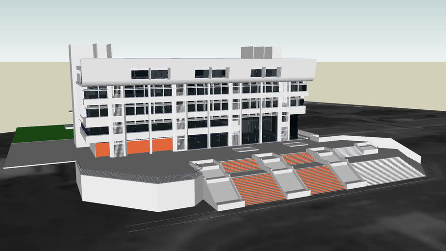 SP Admin Building | 3D Warehouse