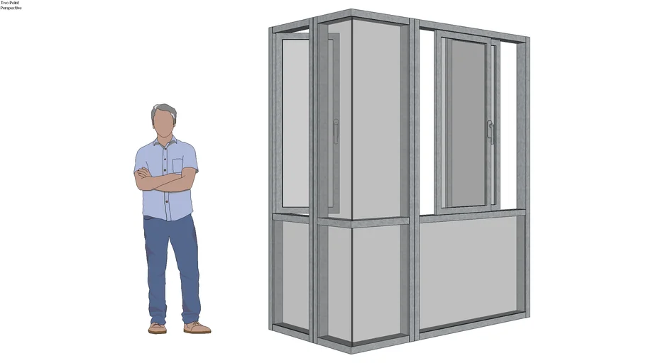 Corner window | 3D Warehouse