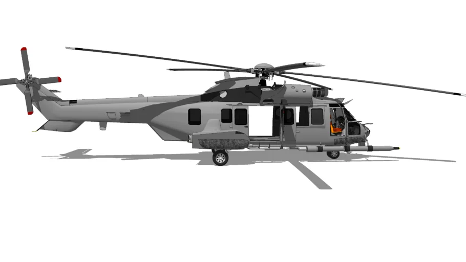Eurocopter EC-725 'Caracal' | 3D Warehouse