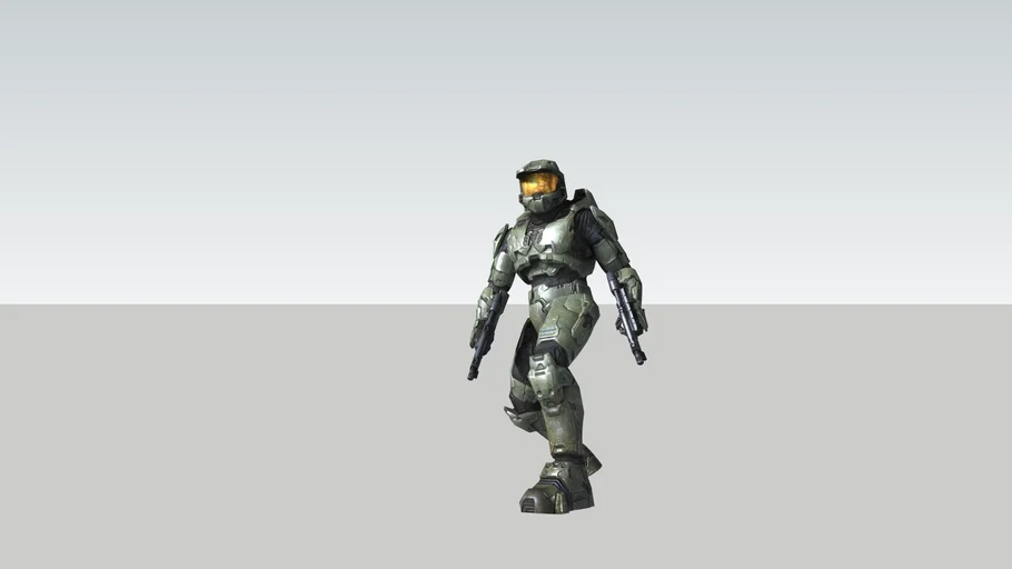 Master Chief (2d Model) | 3D Warehouse