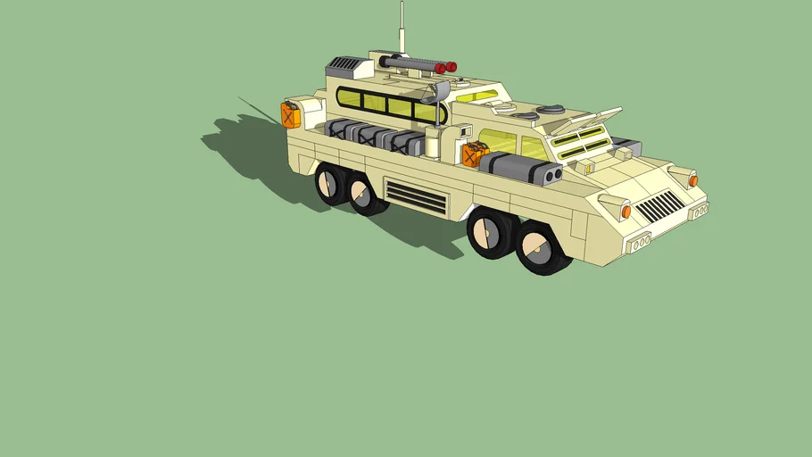 rhino car army | 3D Warehouse