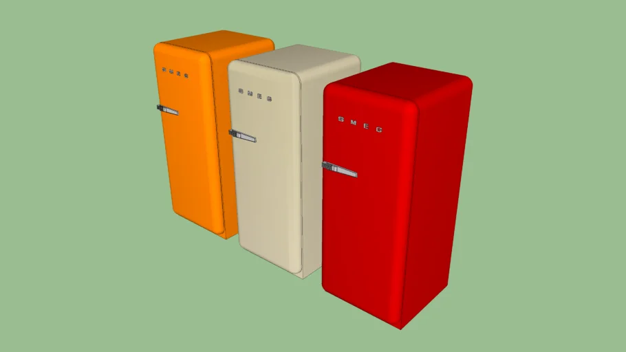 Refrigeradores SMEG | 3D Warehouse