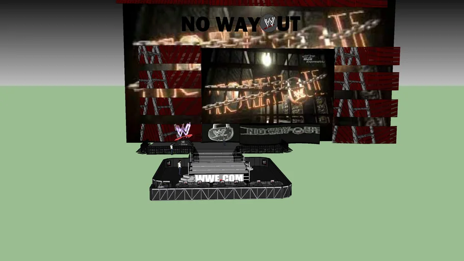 Custom WWE NO WAY OUT Stage | 3D Warehouse
