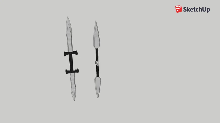 double edged swords | 3D Warehouse