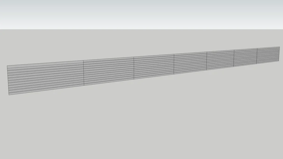 metallic siding | 3D Warehouse