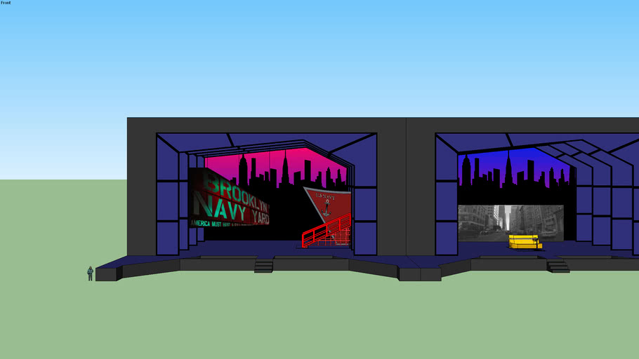 ON THE TOWN- Broadway Set | 3D Warehouse