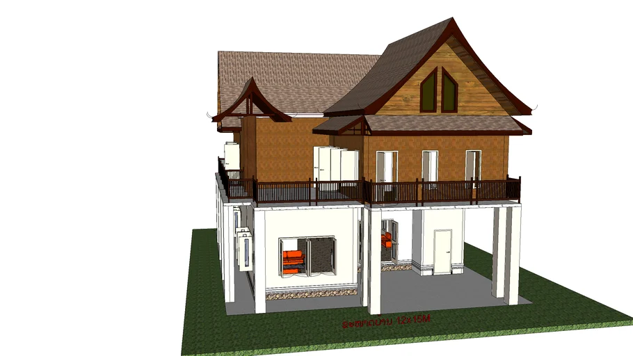 House Laos style | 3D Warehouse