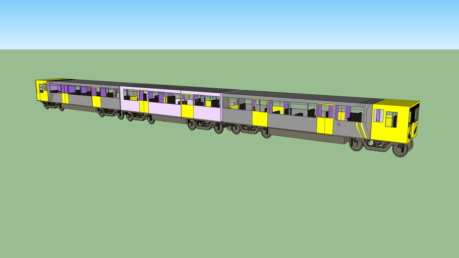Merseyrail Class 508124 EMU | 3D Warehouse