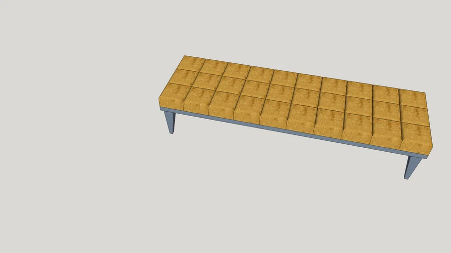 Hepburn Backless Sofa | 3D Warehouse