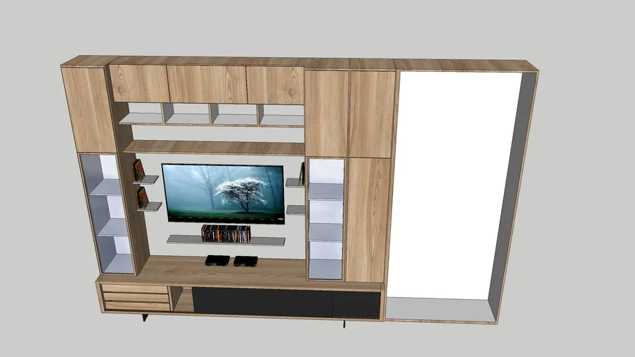 TV Vanity, Wardrobe | 3D Warehouse