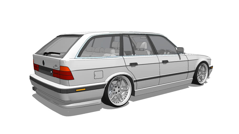 BMW 535i E34 AC Schnitzer | 3D Warehouse
