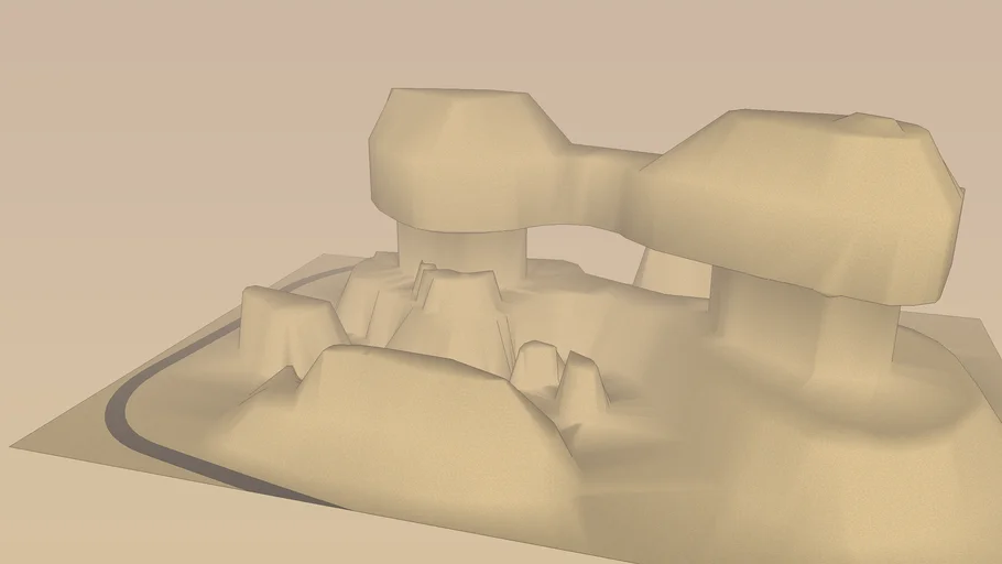 desert terrain #2 | 3D Warehouse