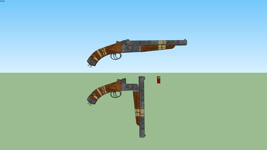 Sawed off Shotgun | 3D Warehouse