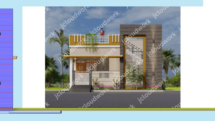 Modern House Design Elevation Ground floor JCS 11782872024 | 3D Warehouse