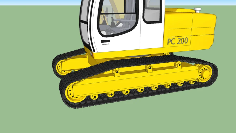 Backhoe pc200 | 3D Warehouse