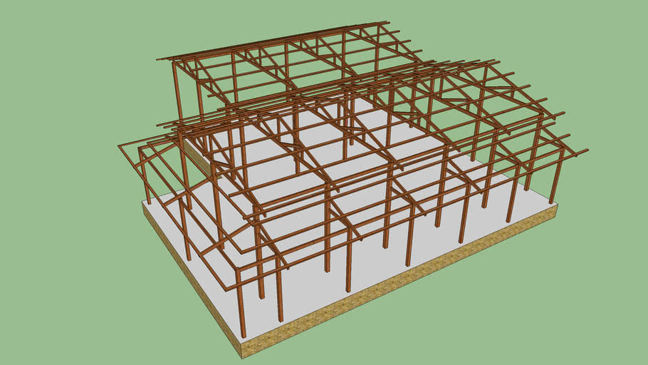 wood structure | 3D Warehouse