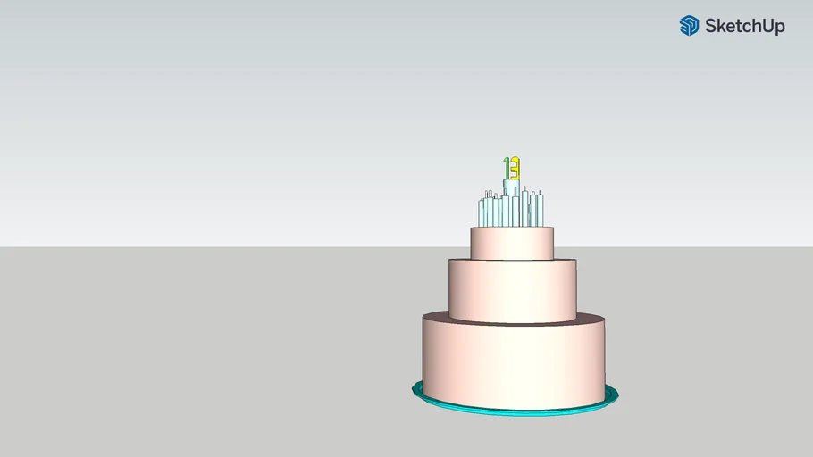 Birthday Cake | 3D Warehouse