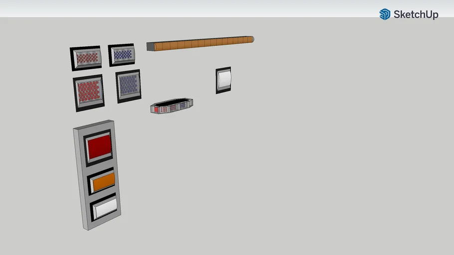 Emergency vehicle lights | 3D Warehouse