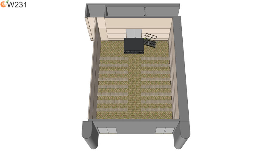 OCCC W231 C Theater | 3D Warehouse