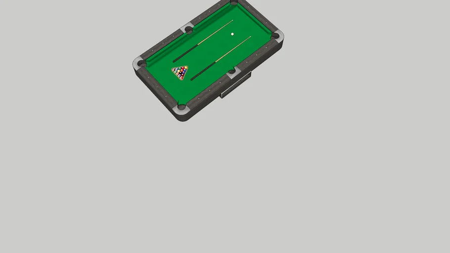 Pool Table | 3D Warehouse