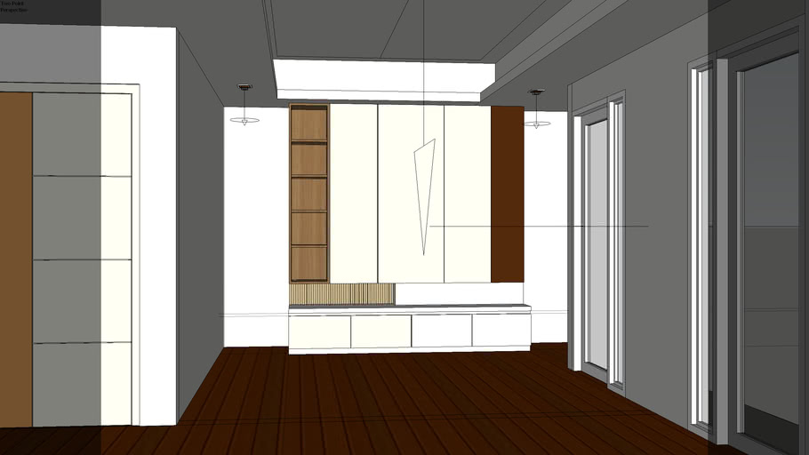 backdrop tv apartemen | 3D Warehouse