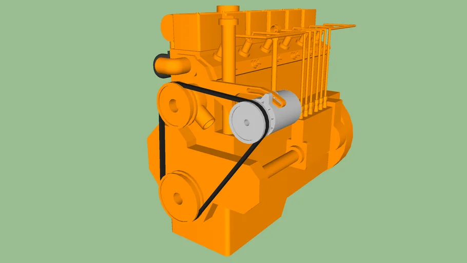 Diesel Engine | 3D Warehouse