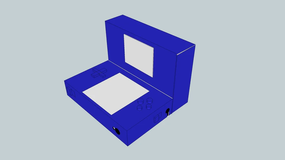 Nintendo ds modelo 3d | 3D Warehouse