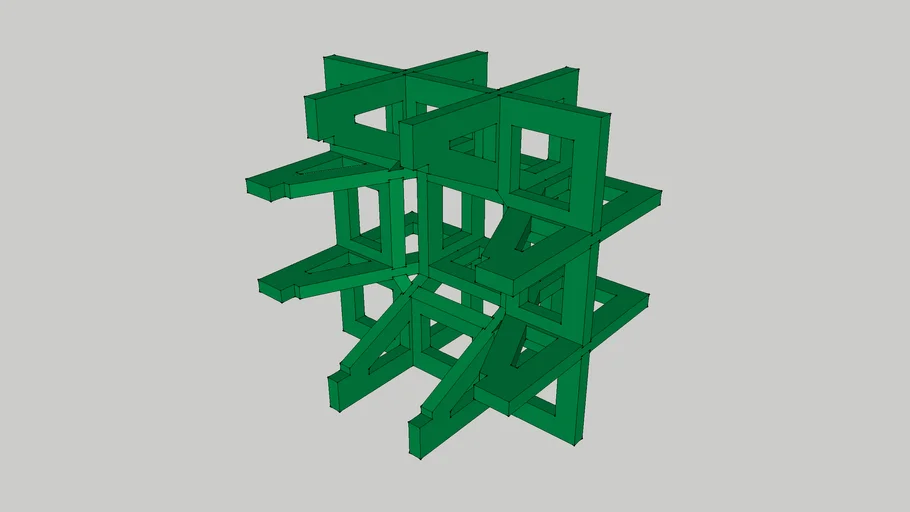 Dayton RSS390HO-4 15' sub box Bracing final 2 | 3D Warehouse