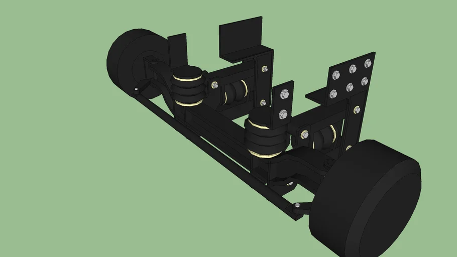 Semi Lift Axle | 3D Warehouse