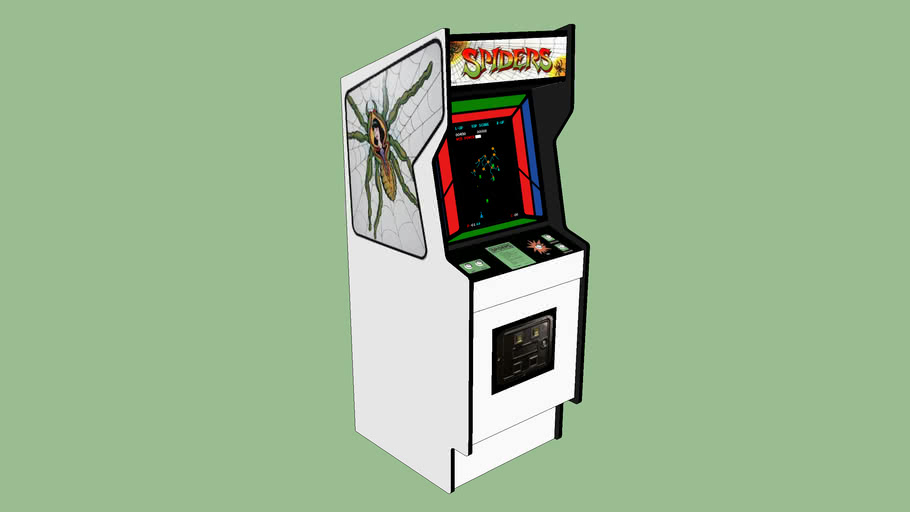 Spiders Arcade Game | 3D Warehouse