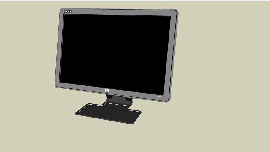 HP Monitor | 3D Warehouse