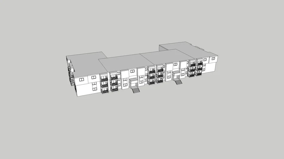 Allegro Apartment Building | 3D Warehouse