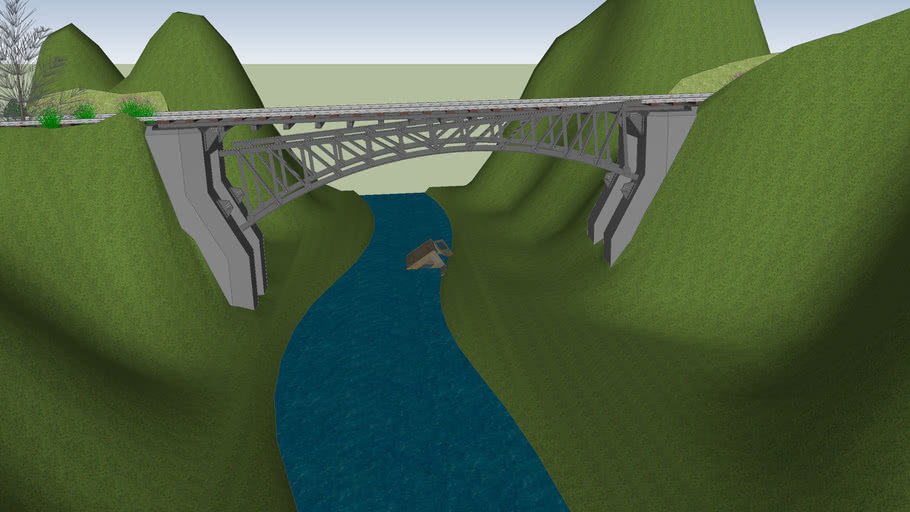 Old Railroad Bridge | 3D Warehouse